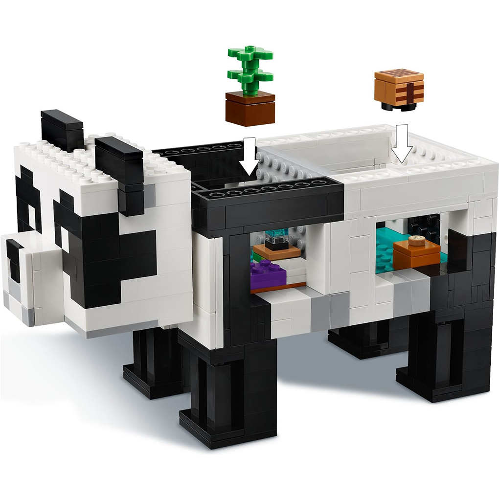 LEGO Minecraft: El Refugio-Panda (21245) - Game Zone
