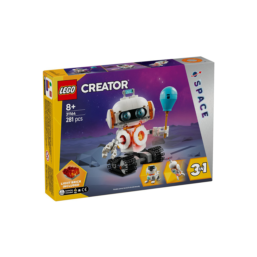 LEGO Creator 3 en 1: Robot Espacial (31164) - Game Zone