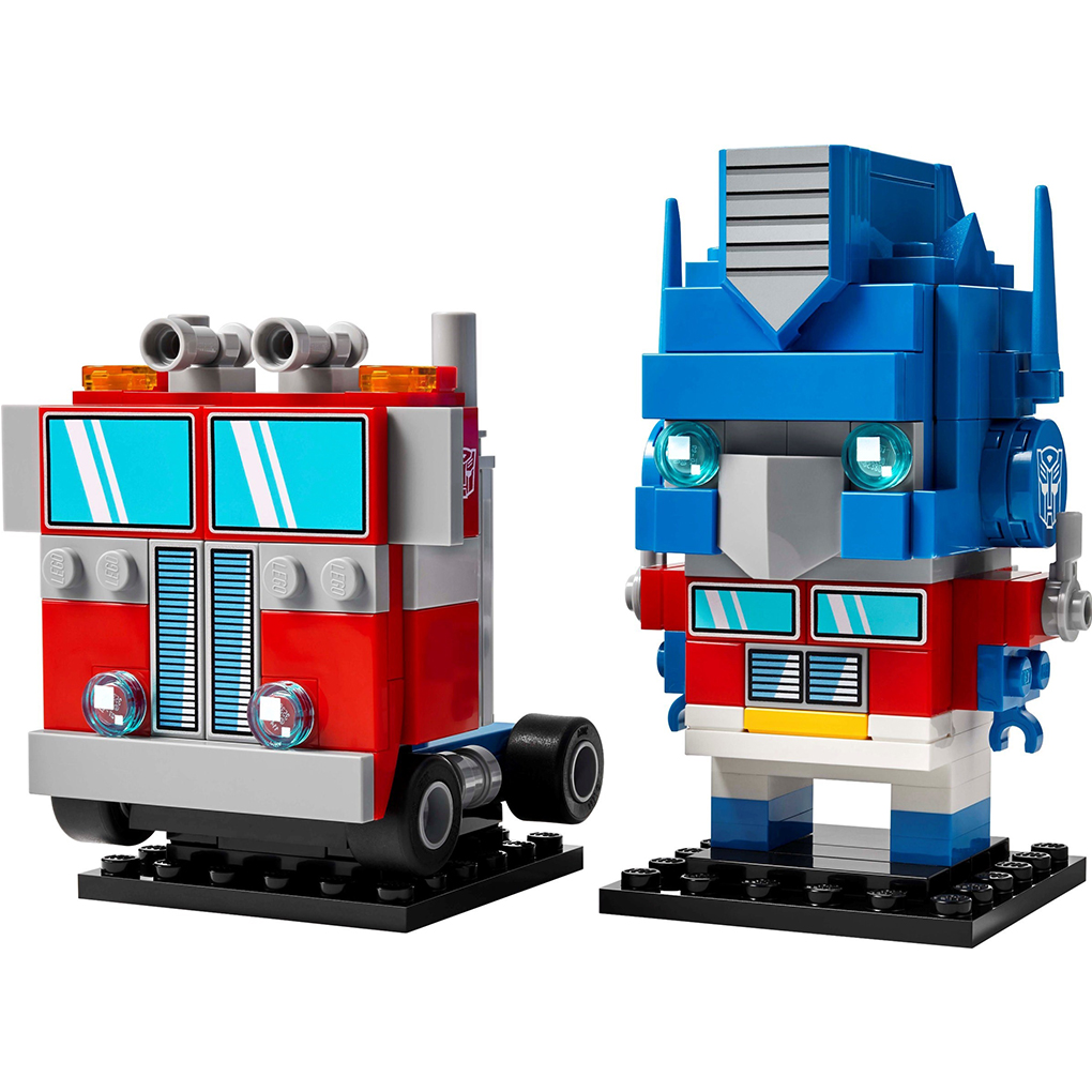 LEGO BrickHeadz: Optimus Prime Robot y Vehículo (40803) - Game Zone